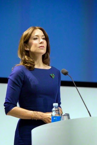 Royal Family Around the World: HRH Crown Princess Mary gives the ...